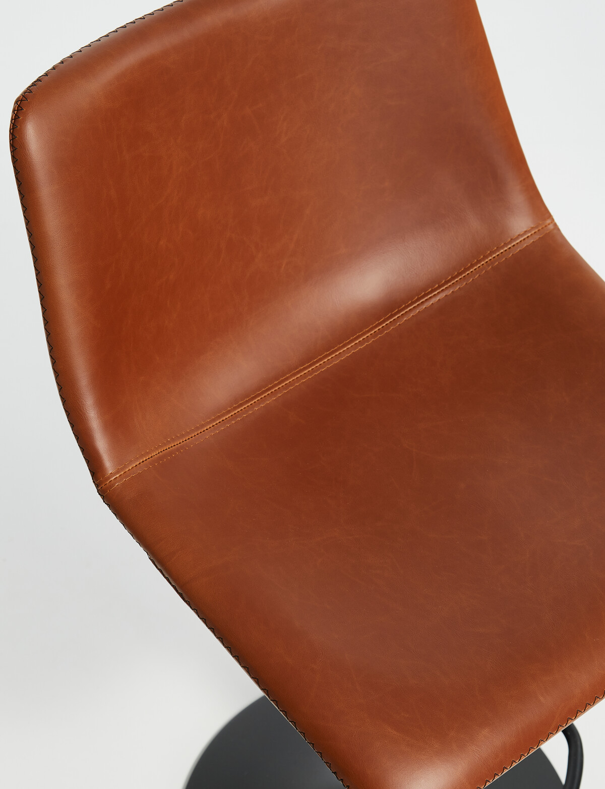 LUCA Furniture Nova Adjustable Counter Stool, Brandy - Barstools