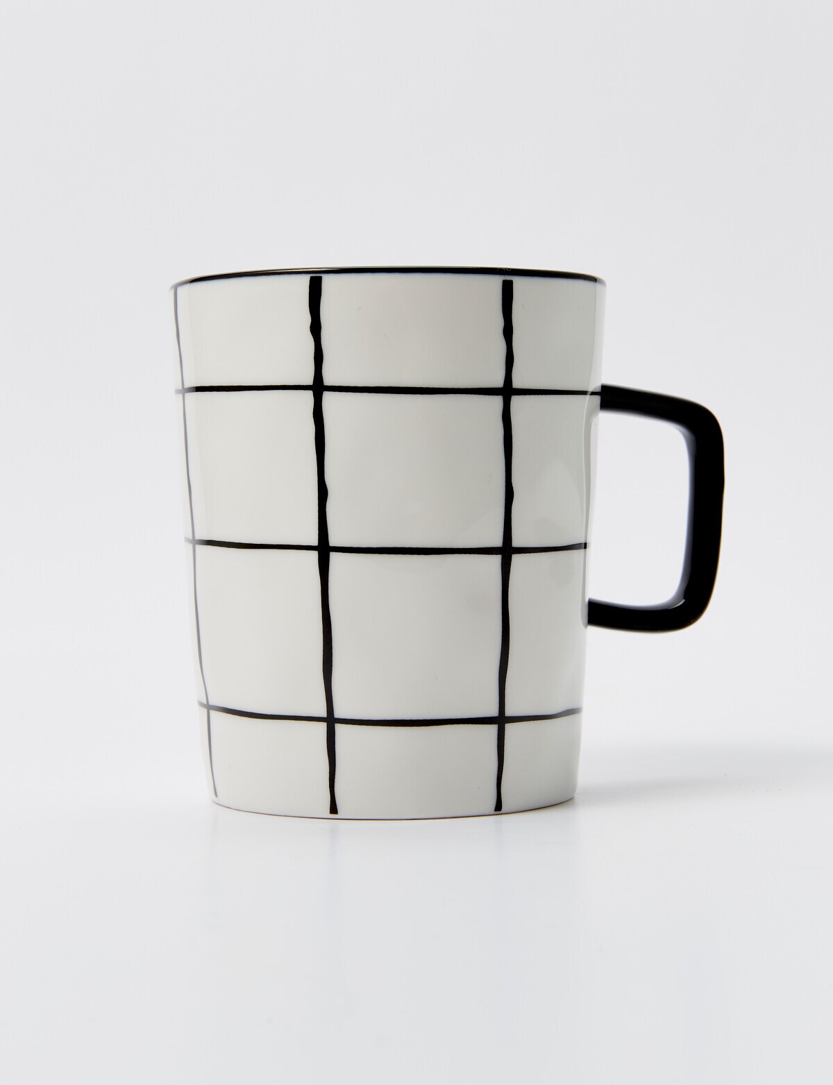 Bosa Opposite Mug, 350ml, Grid - Mugs