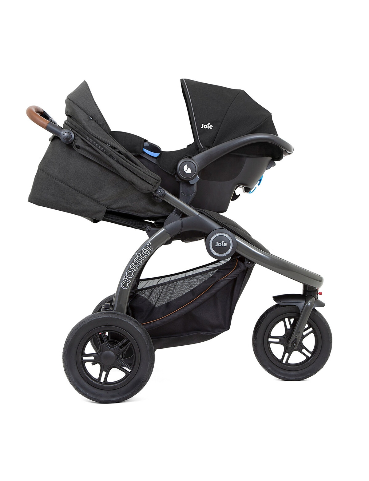 Joie Crosster All-Terrain Stroller, Noir - Prams & Strollers
