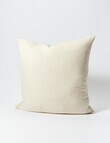 M&Co Monterey Linen Cushion Oatmeal - Lounge Cushions & Throws