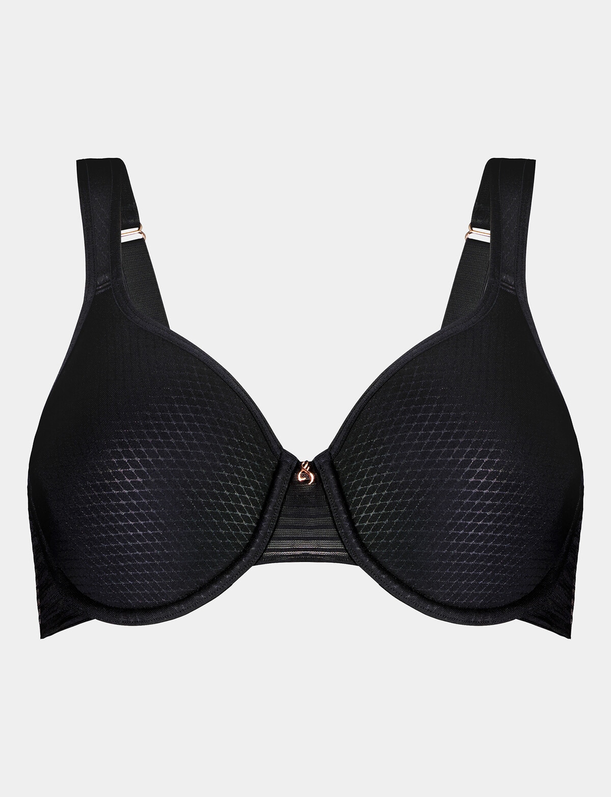 Fayreform Perfect Lines Contour Bra, Black, D-G - Bras