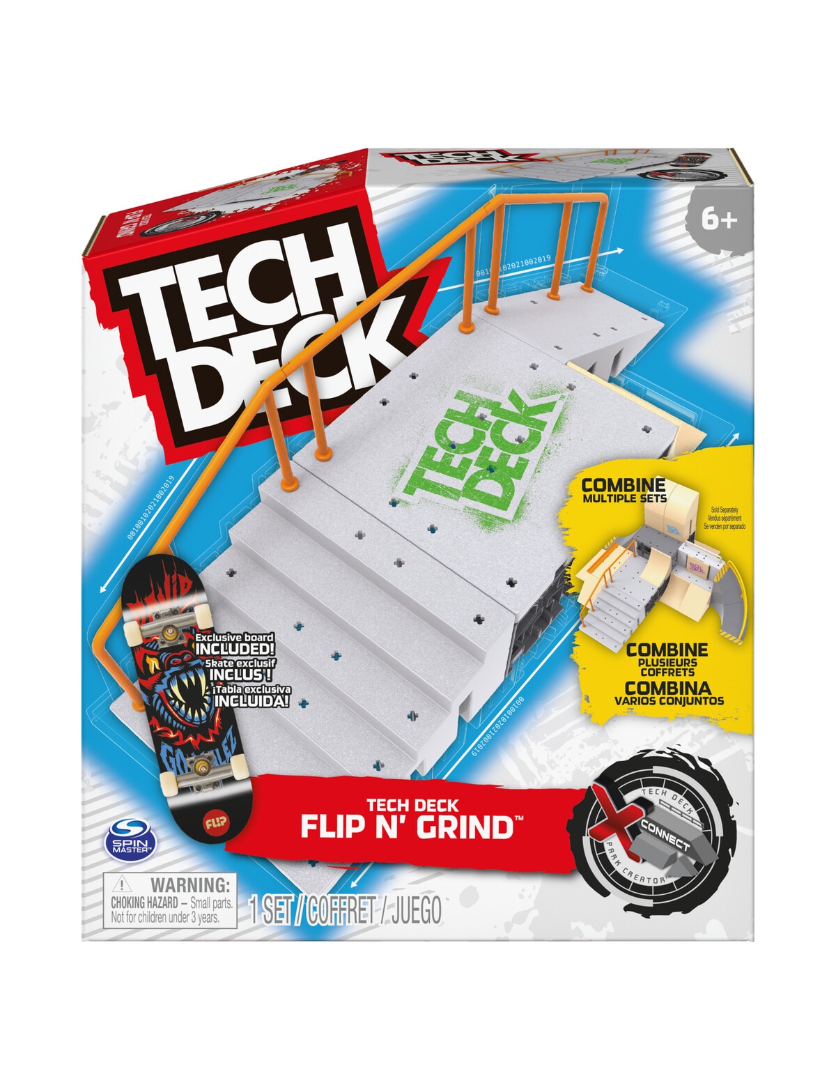 Tech Deck Ramp X- Connect Park Creator, Assorted - Cars, Trucks ...