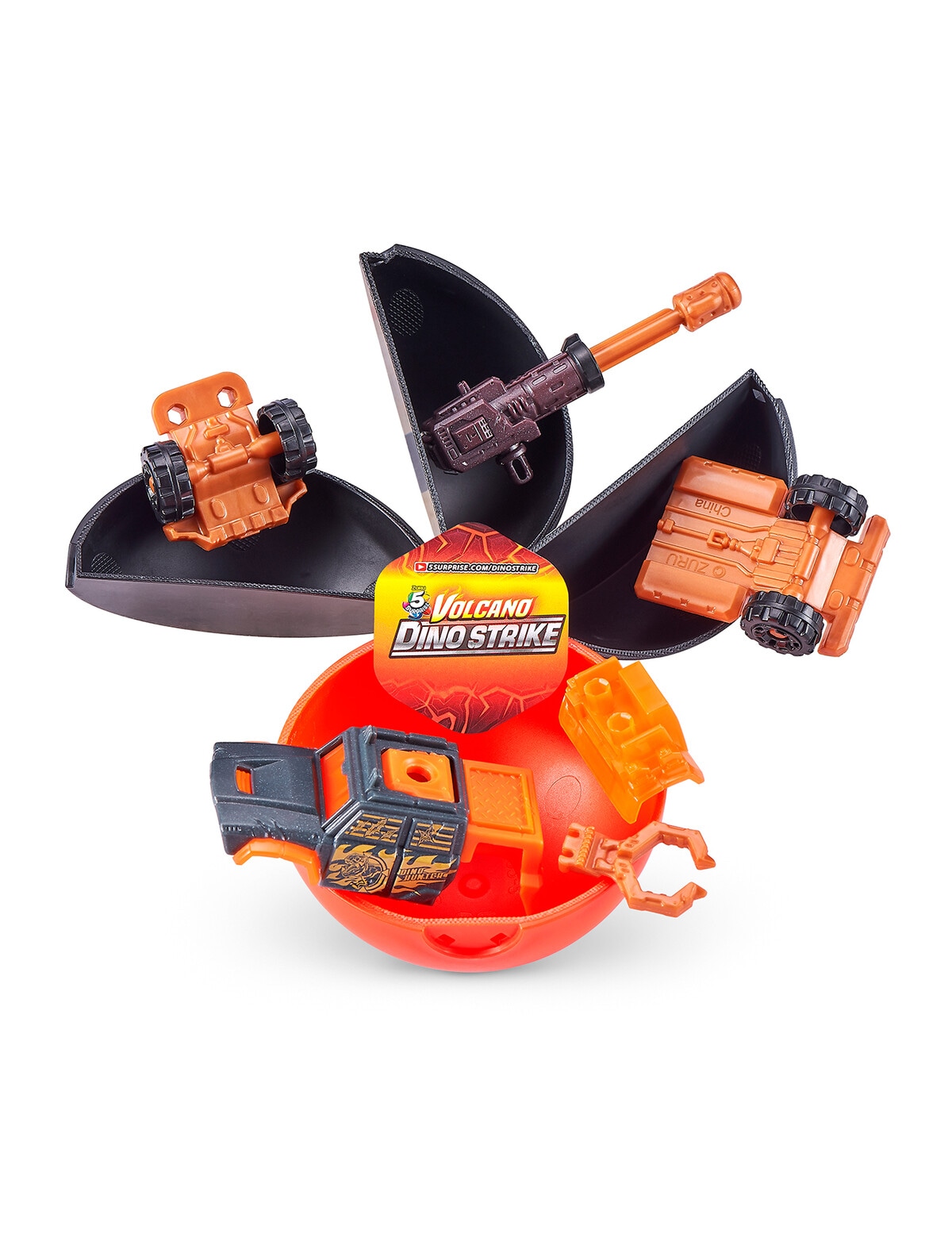 5 Surprise Dino Strike Volcano Mystery Collectible, Series 4, Assorted ...