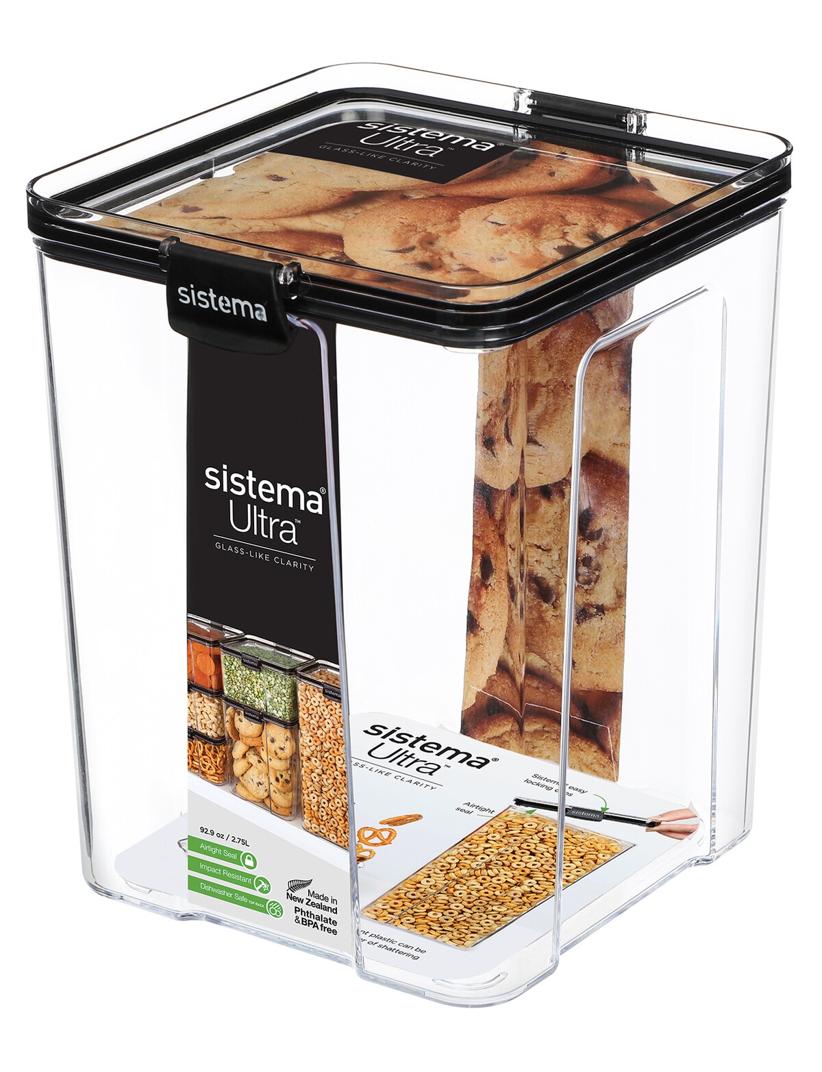 Sistema Ultra Ultra Square Large, 2.75L - Food Storage