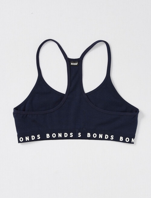 Bonds Hipster Cotton Racer Crop, 3-Pack, Arctic & Black - Underwear