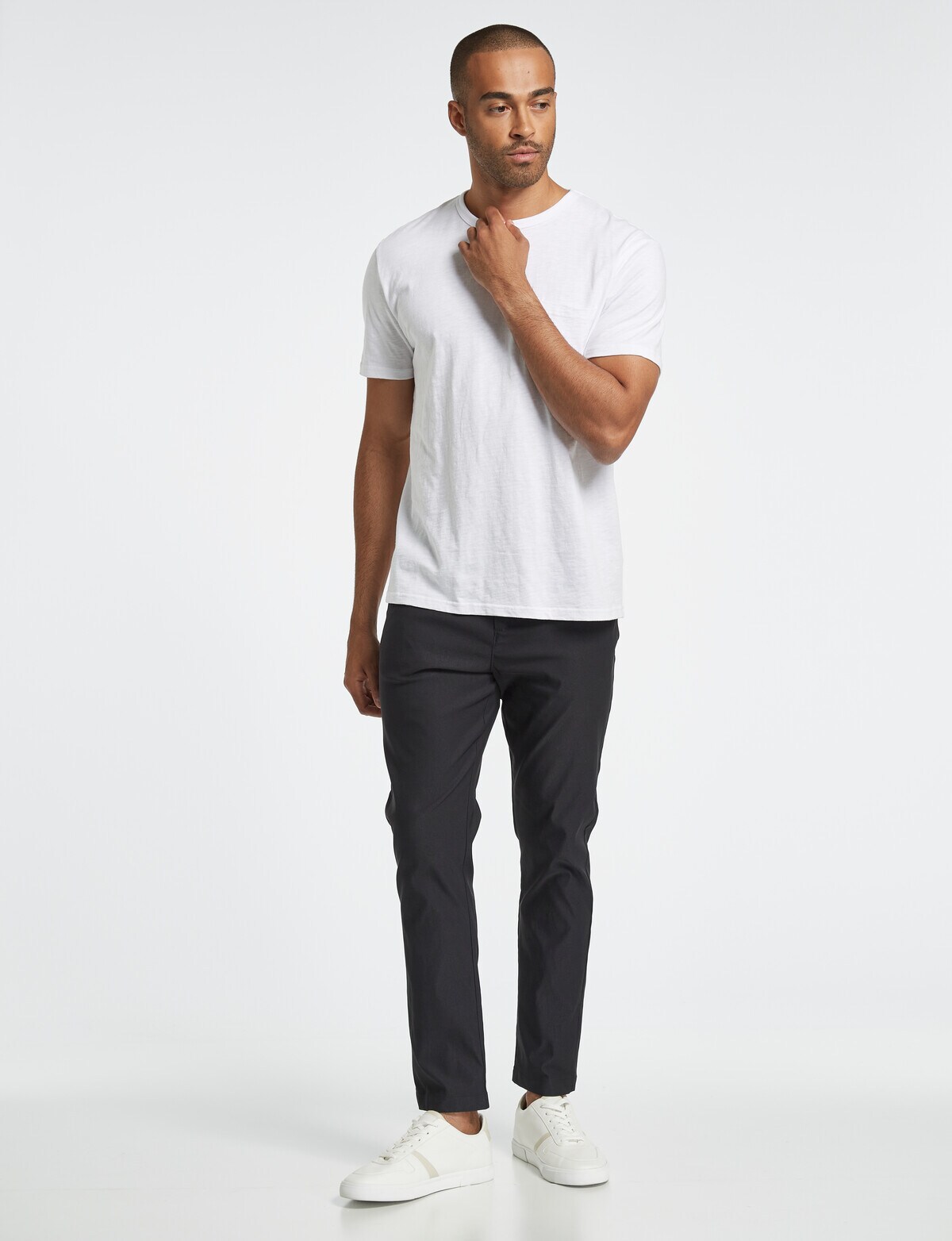 Gasoline Tech Chino Pant, Black - Casual Pants