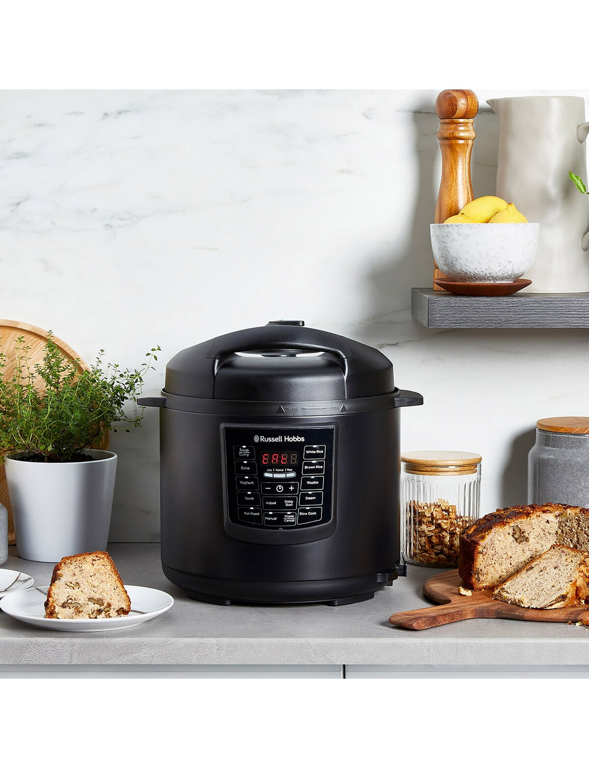 Russell Hobbs 11 in 1 Digital Multi Cooker, Black, RHPC3000 - Cooking