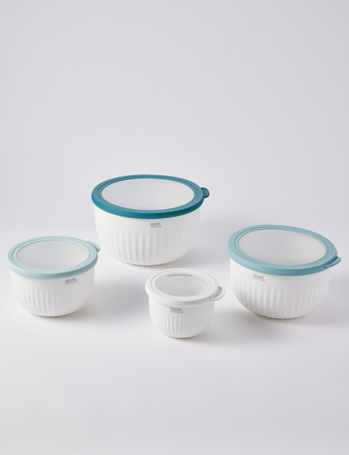 Grand Design Kitchen Stack & Store Bowls, Set of 4 - Food Storage