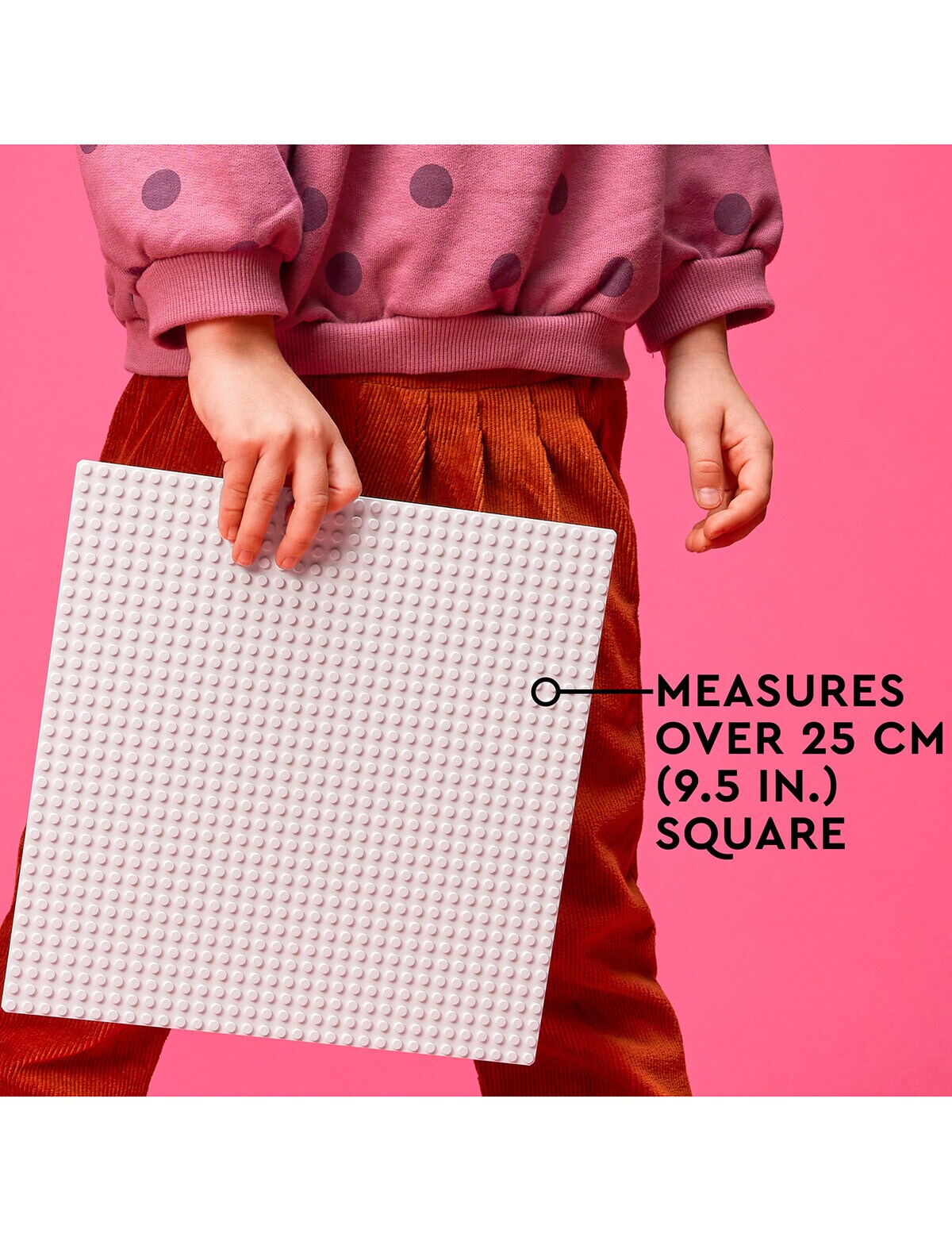 LEGO Classic White Baseplate, 11026 - Lego & Construction