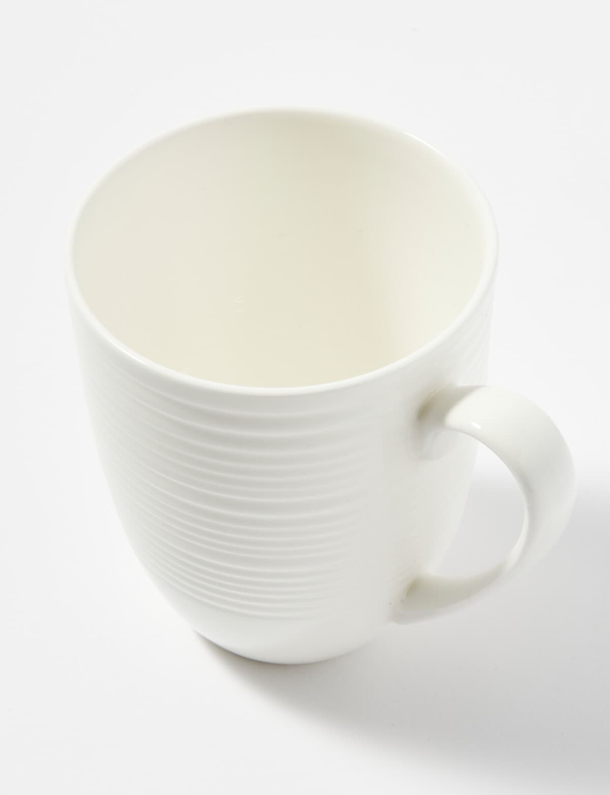 Alex Liddy Bianco Mug, 375ml, White - Mugs