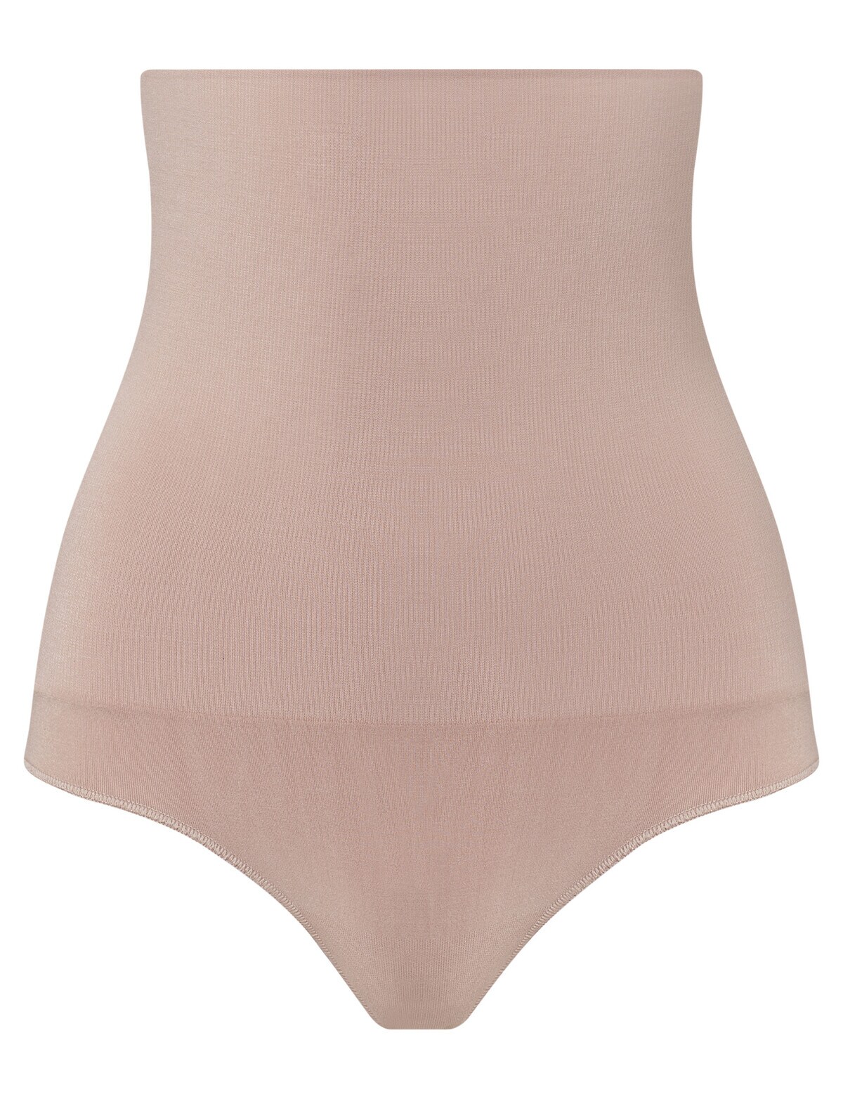 Nancy Ganz Bamboo Essentials High Waisted Brief, Mahogany - Shapewear