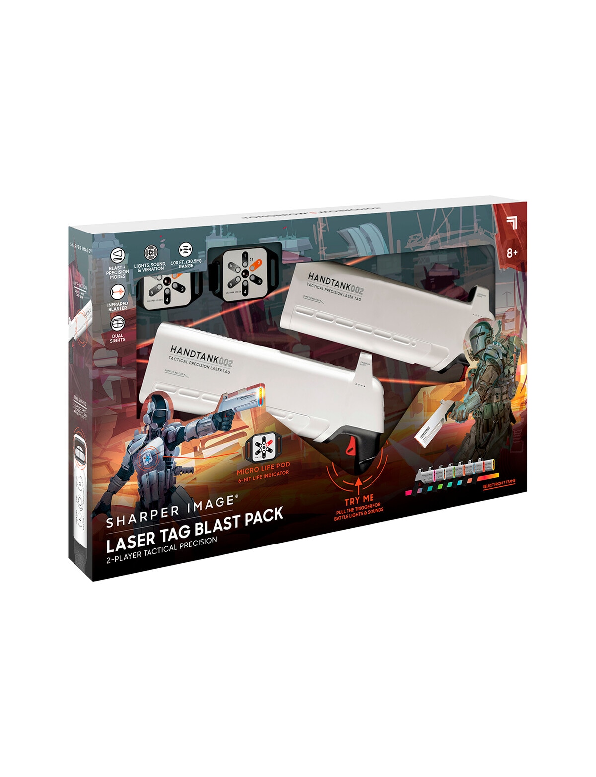 Sharper Image Laser Tag Hand Tank Blast Pack - Scooters & Outdoor Toys