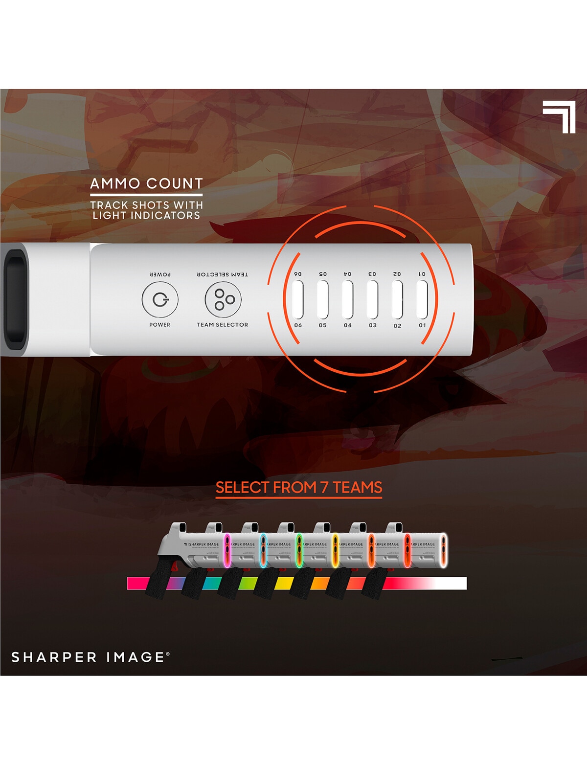 Sharper Image Laser Tag Handtank Battle Pack - Scooters & Outdoor Toys