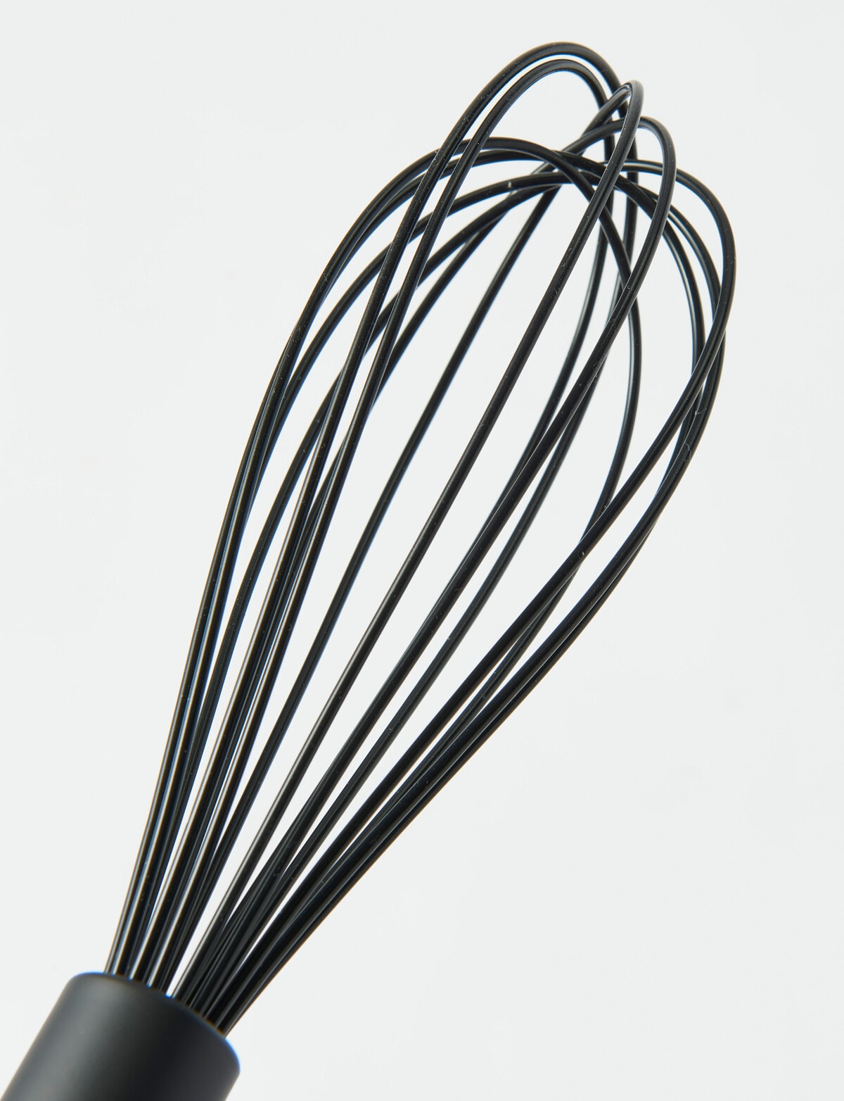 Bakers Delight Silicone Whisk, Black, 30cm - Utensils & Knives