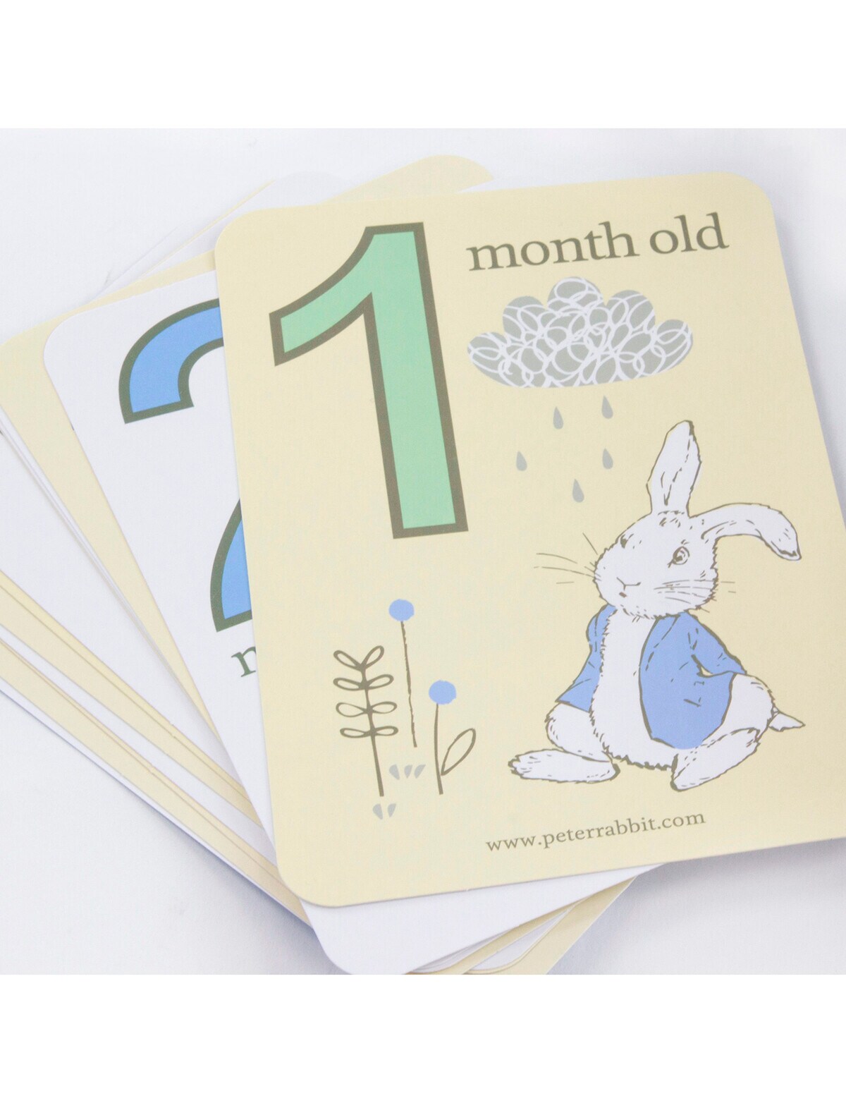 Peter Rabbit Peter Rabbit Cloud Muslin Wrap & Card Set, Pink, 2-Piece ...