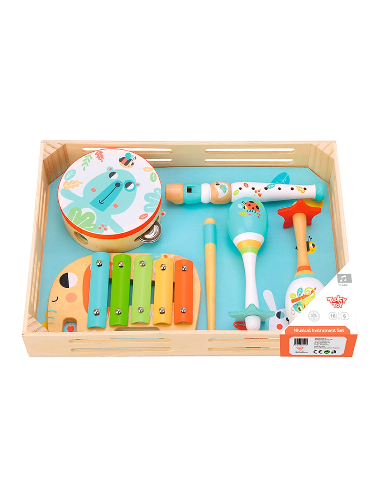 Tooky Toy Musical Instrument Set - Infants & Preschool