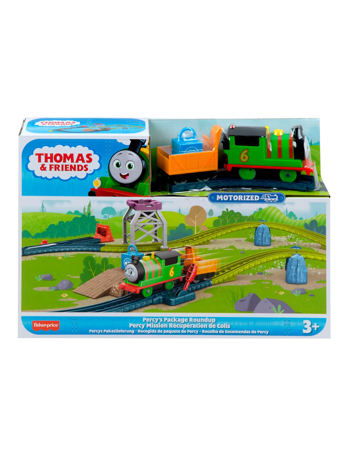 Thomas The Tank Engine Thomas Motorized Track Set, Assorted - Cars ...