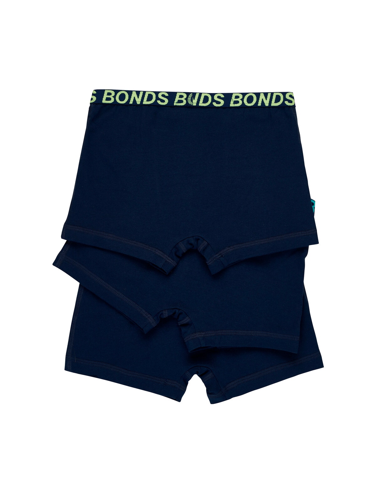 Bonds Sport Trunk, 3-Pack, Navy - Underwear