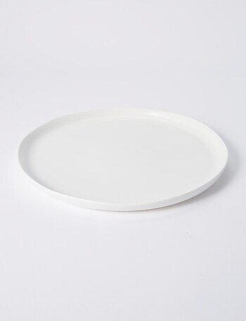 Robert Gordon Make & Made Dinner Plate, 27cm, White - Dinnerware