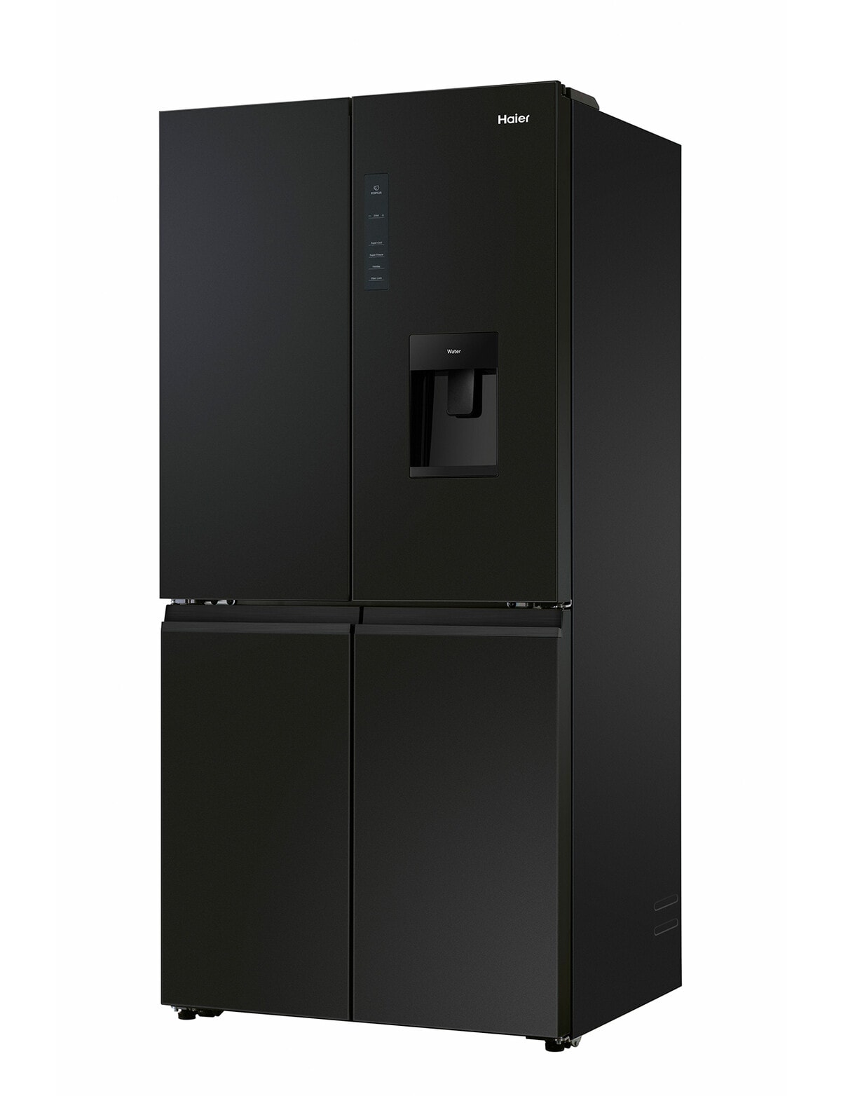 Haier 508L Quad Door Fridge Freezer, Black, HRF580YHC - Fridges & Freezers