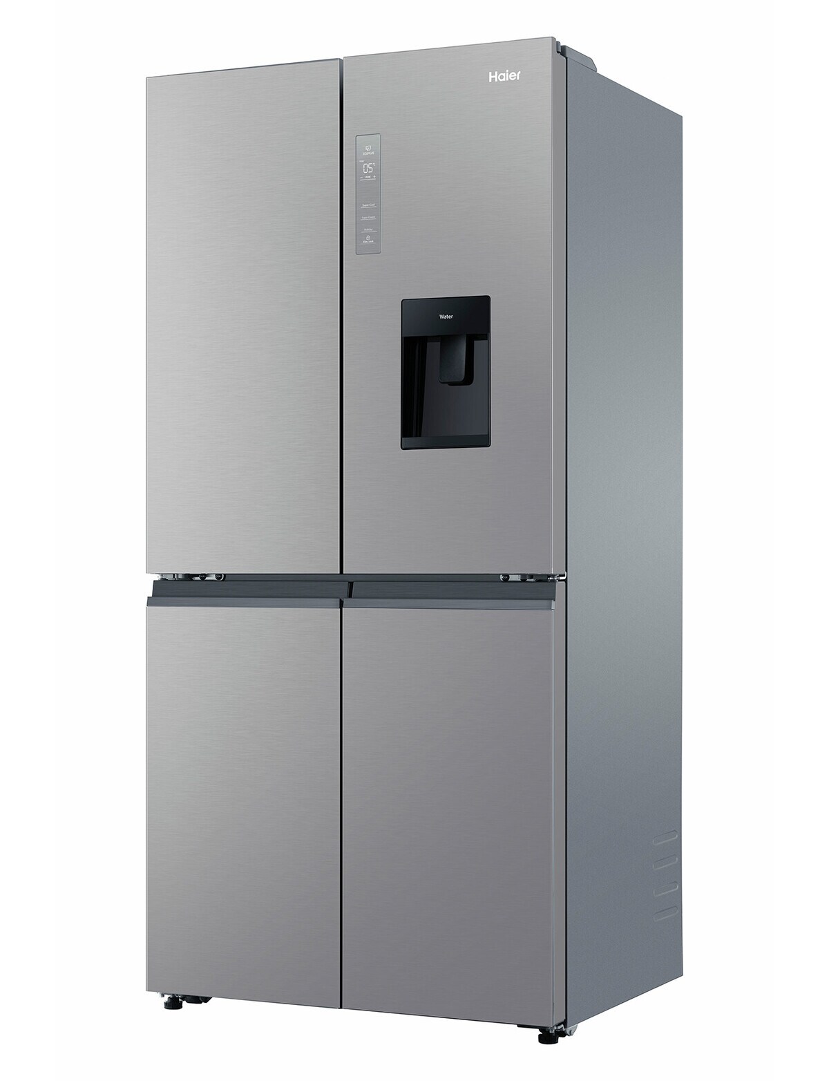 Haier 508L Quad Door Fridge Freezer, Satina, HRF580YHS - Fridges & Freezers
