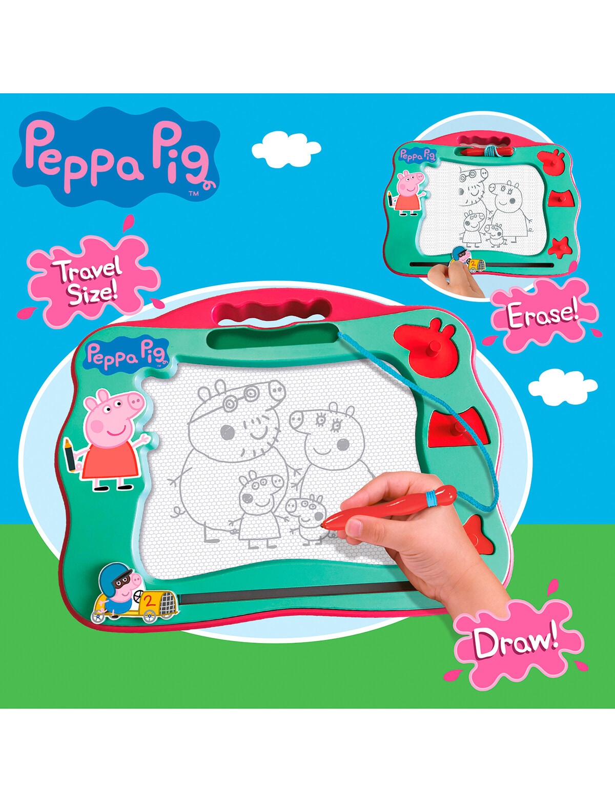 Peppa Pig Travel Magnetic Scribbler - Infants & Preschool