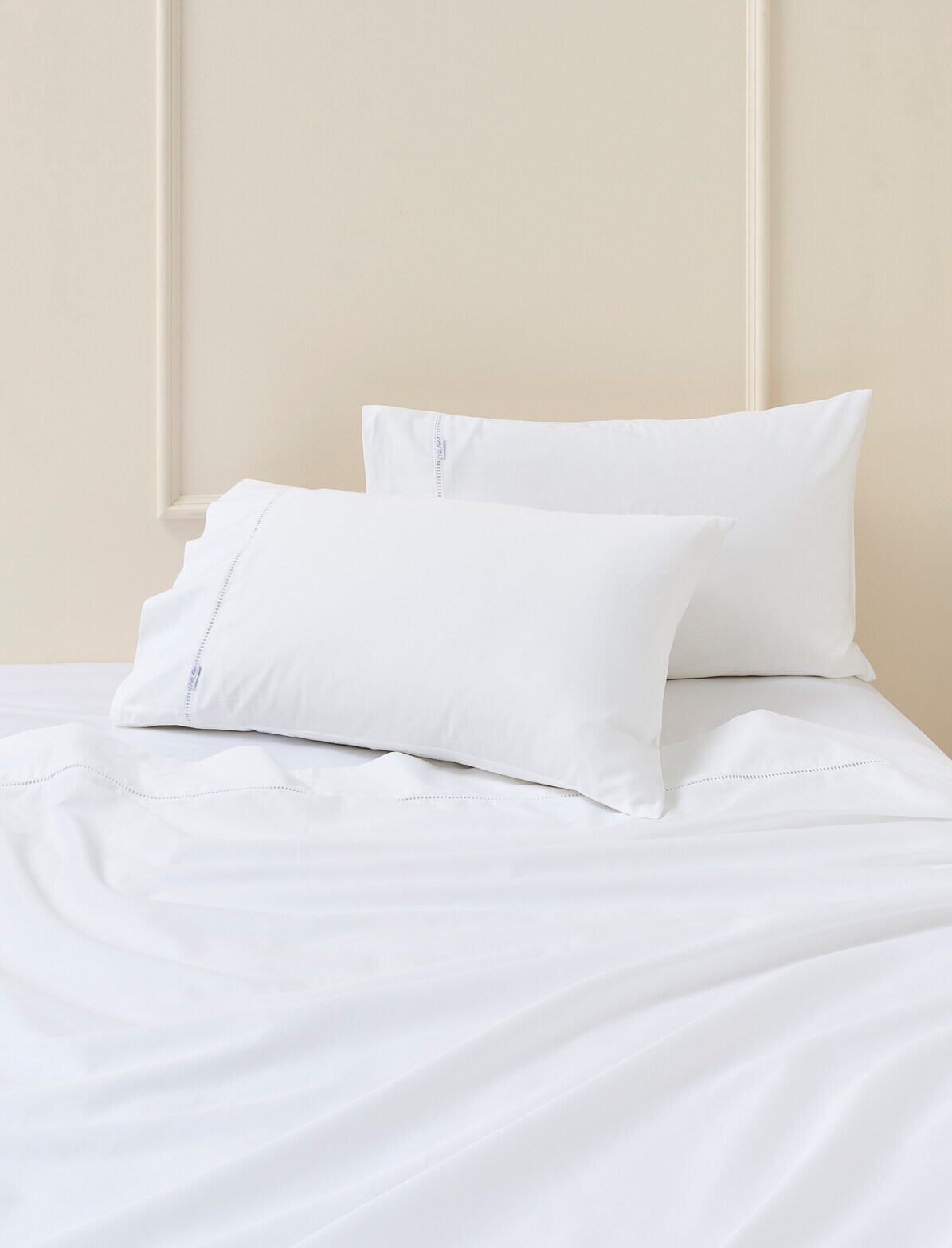 Kate Reed Sloane Sheet Set, White - Bed Sheets & Pillowcases