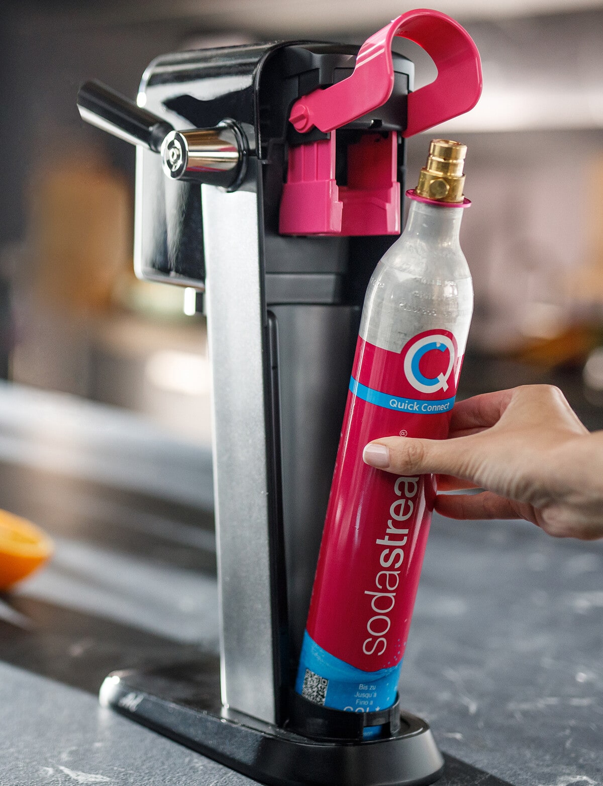 Sodastream 60 Litre Art Starter Pack, Black - Sodastream