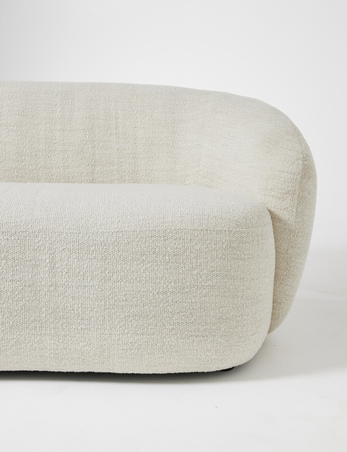 LUCA Furniture Callie Fabric 3 Seater Sofa - Sofas