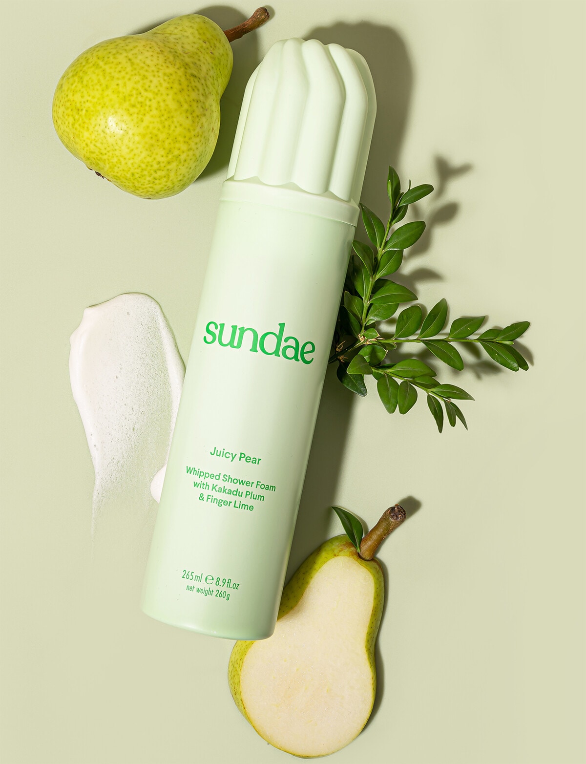 Sundae Juicy Pear Whipped Shower Foam - Bath & Shower Care