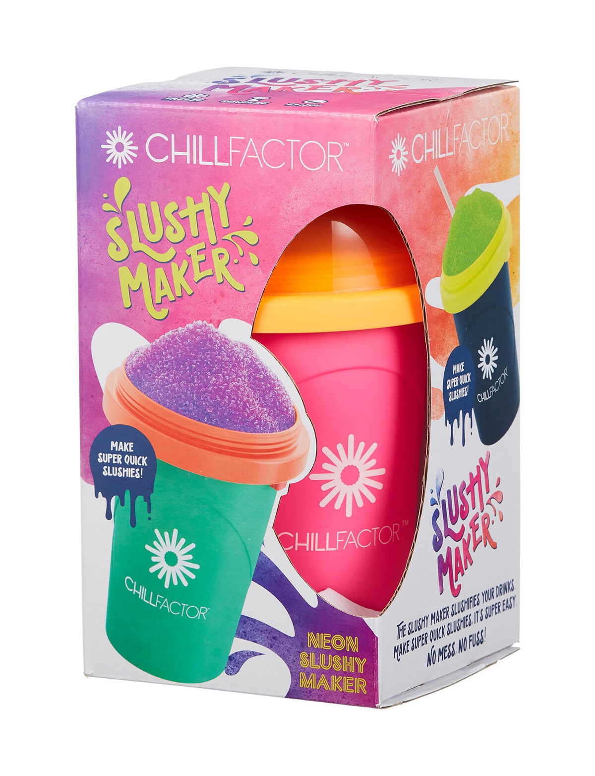 Chill Factor Neon Slushy Maker, Assorted - Other Toys