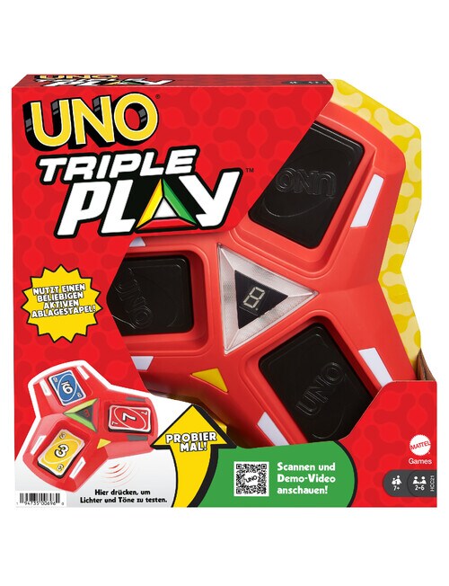 Games Games UNO Triple Play - Games, Cards & Puzzles