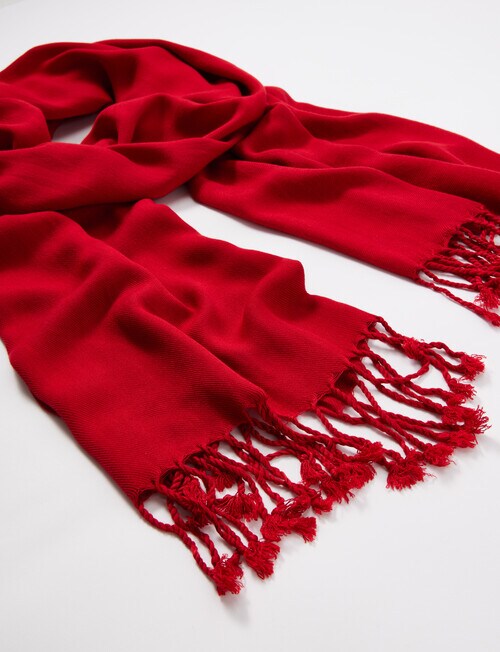 Boston + Bailey Essential Scarf, Red - Scarves & Wraps
