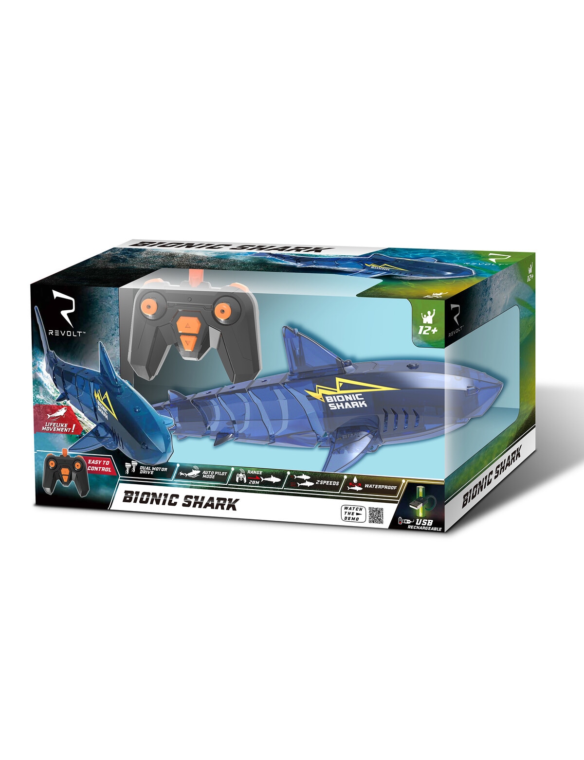 Revolt Remote Control Bionic Shark - Cars, Trucks & Remote Control