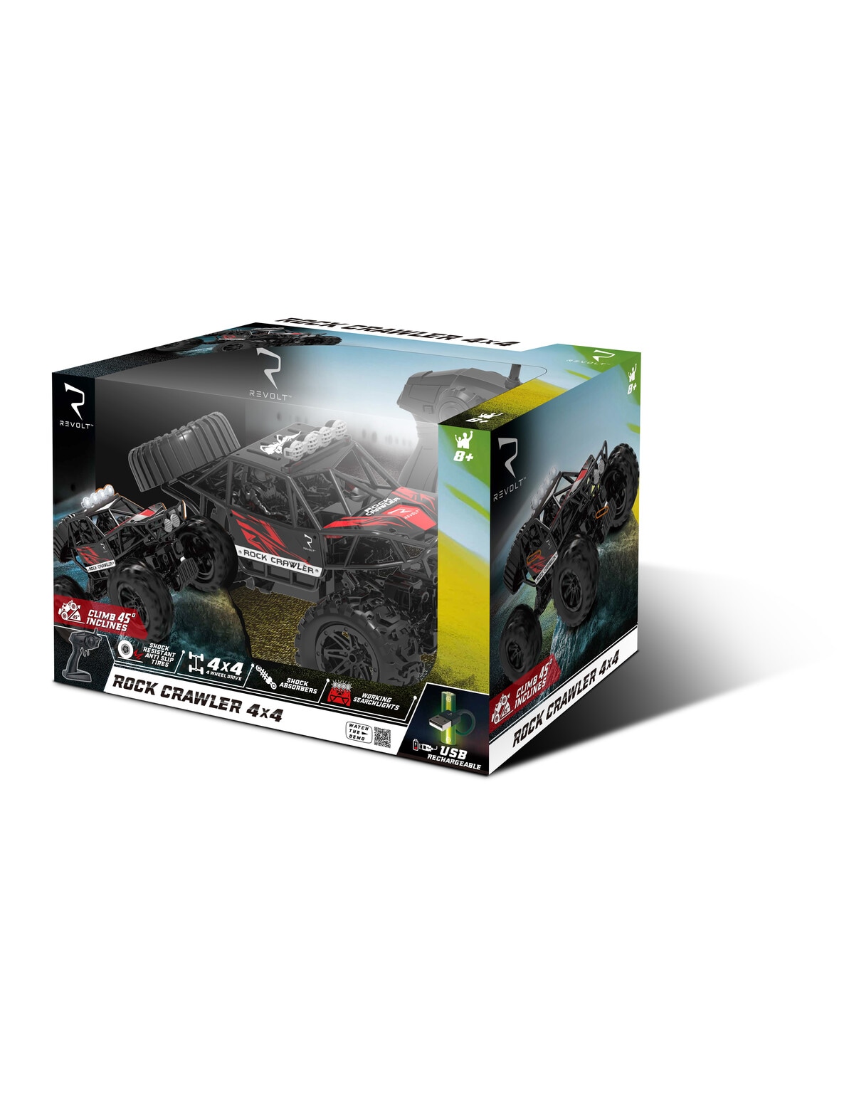Revolt Remote Control Rock Crawler - Cars, Trucks & Remote Control