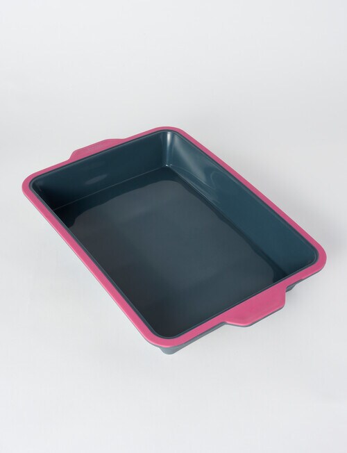 Bakers Delight Silicone Rectangular Pan, 40 x 26cm - Bakeware