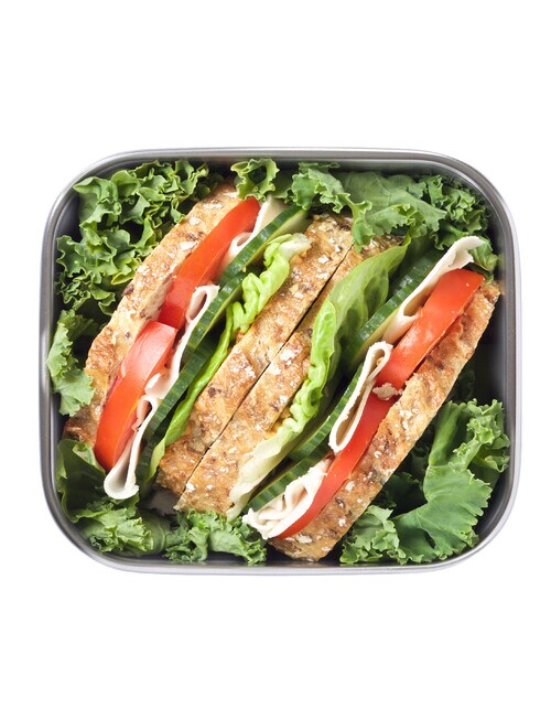 Smash Eco Sandwich Box, 600ml, Pink - Drink Bottles & Lunchboxes