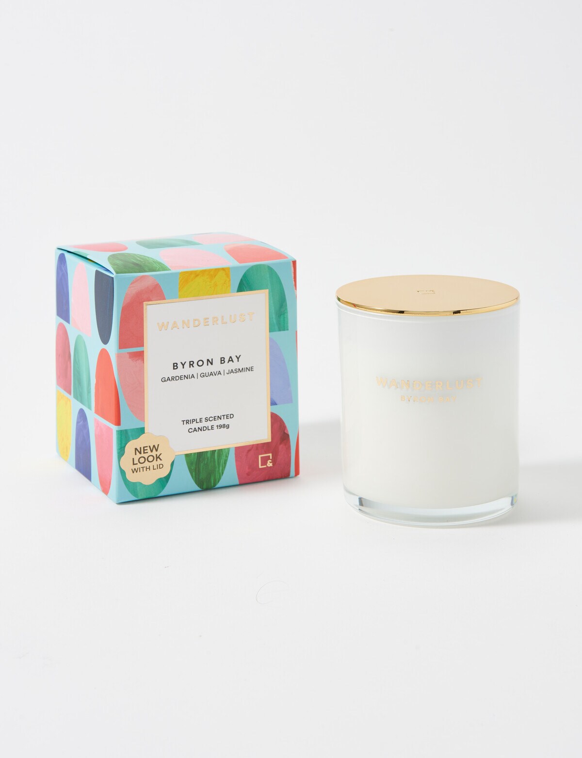 Salt&Pepper Wanderlust Byron Bay Candle, 198g - Candles & Home Fragrance