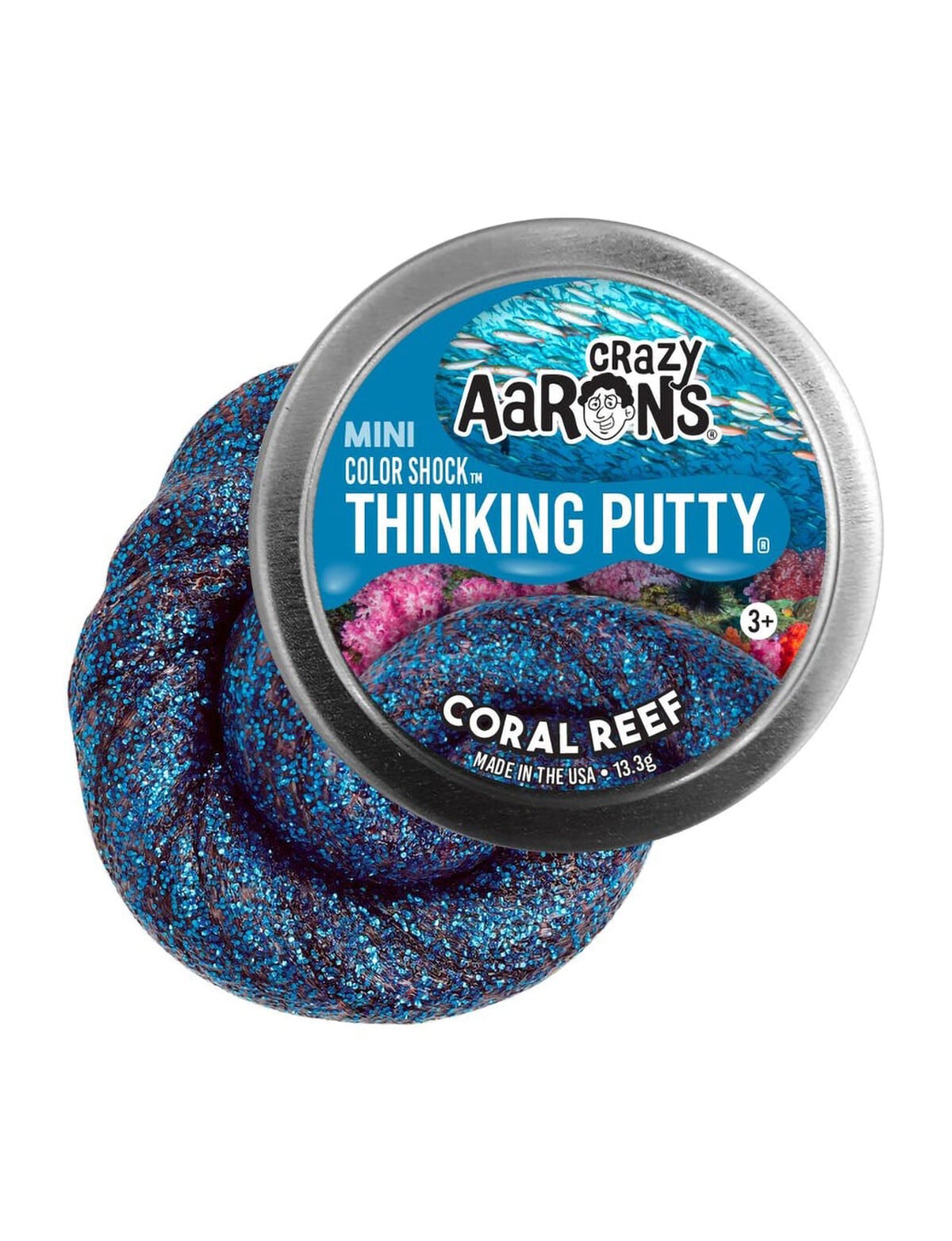Crazy Aaron's Thinking Putty, Mini Tins, Assorted - Arts & Crafts