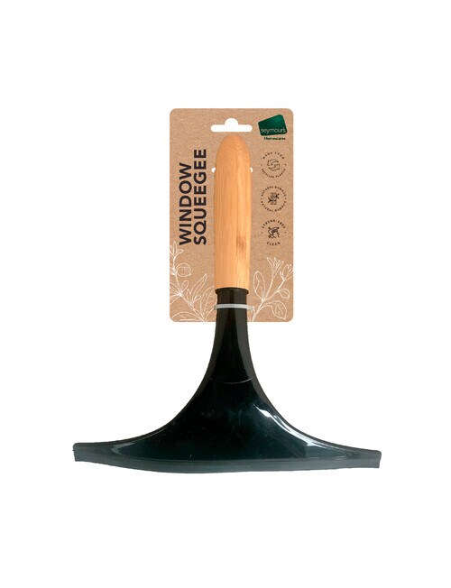 Seymours Bamboo Window Squeegee - Laundry & Storage