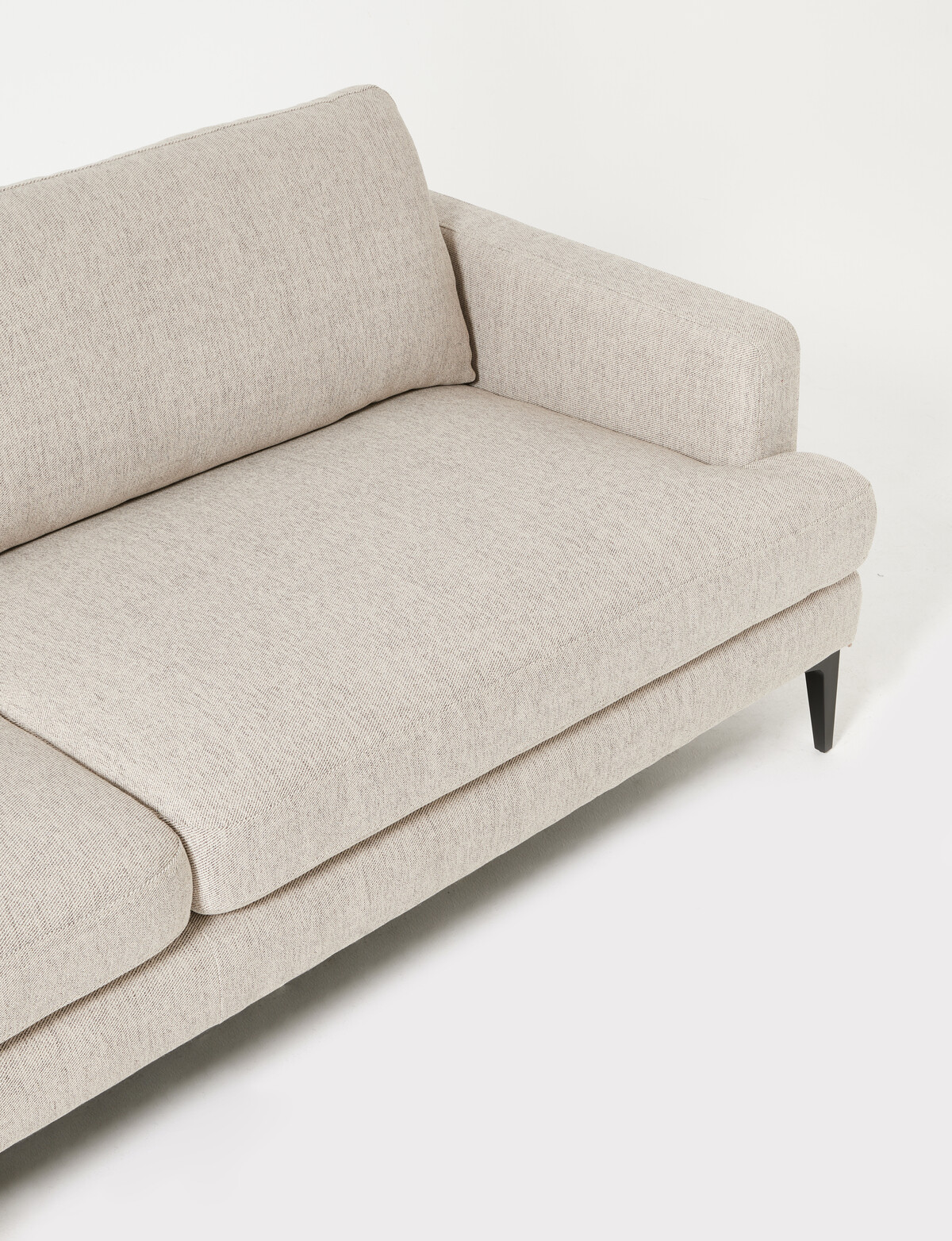 LUCA Furniture Camden Fabric 3 Seater Sofa - Sofas