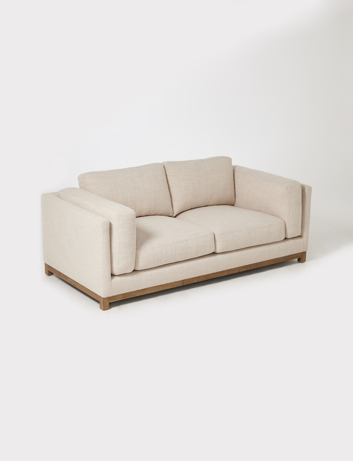 LUCA Furniture Venice Fabric 2.5 Seater Sofa - Sofas
