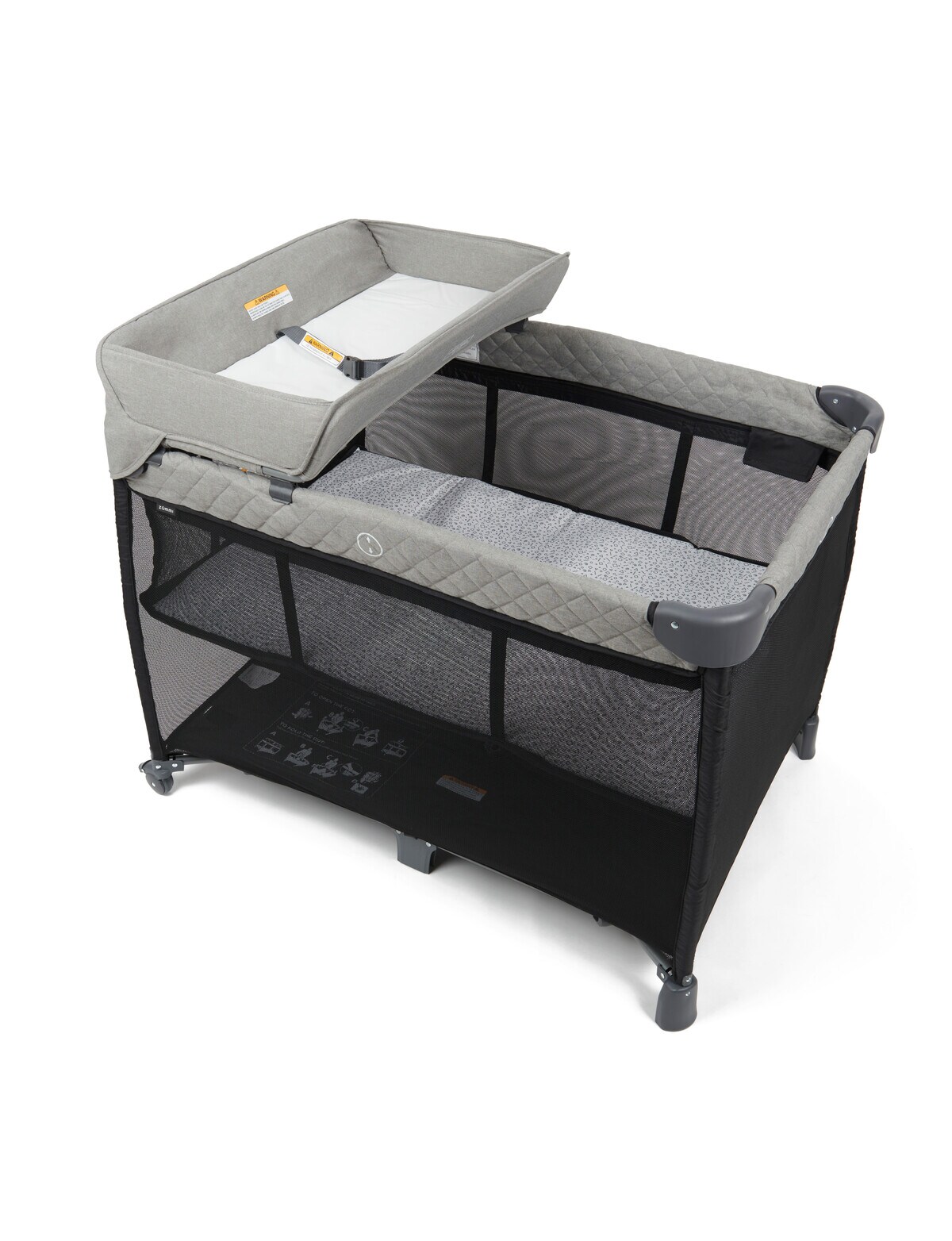 Zummi Completo Portacot with Changer - Nursery Furniture