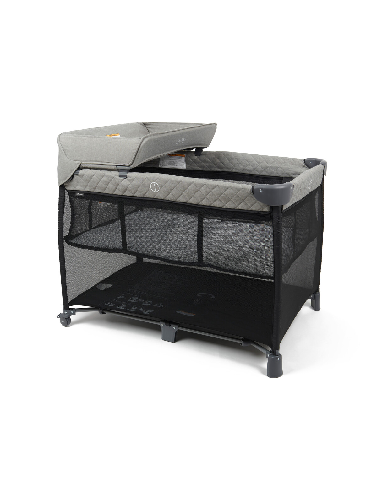 Zummi Completo Portacot with Changer - Nursery Furniture