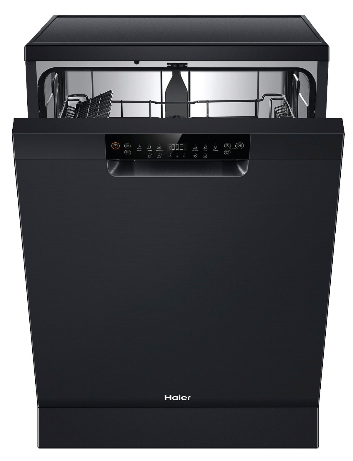 Haier Freestanding Dishwasher, Black, HDW15F2B1 - Dishwashers