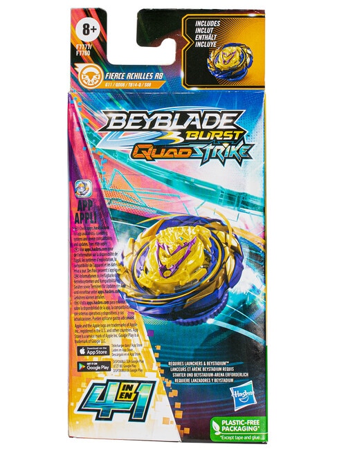 BeyBlade Quad Strike Single Pack, Assorted - Action Figures