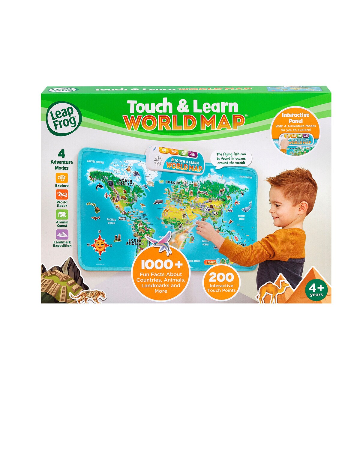 Leap Frog Interactive World Map - Science & Electronic Toys