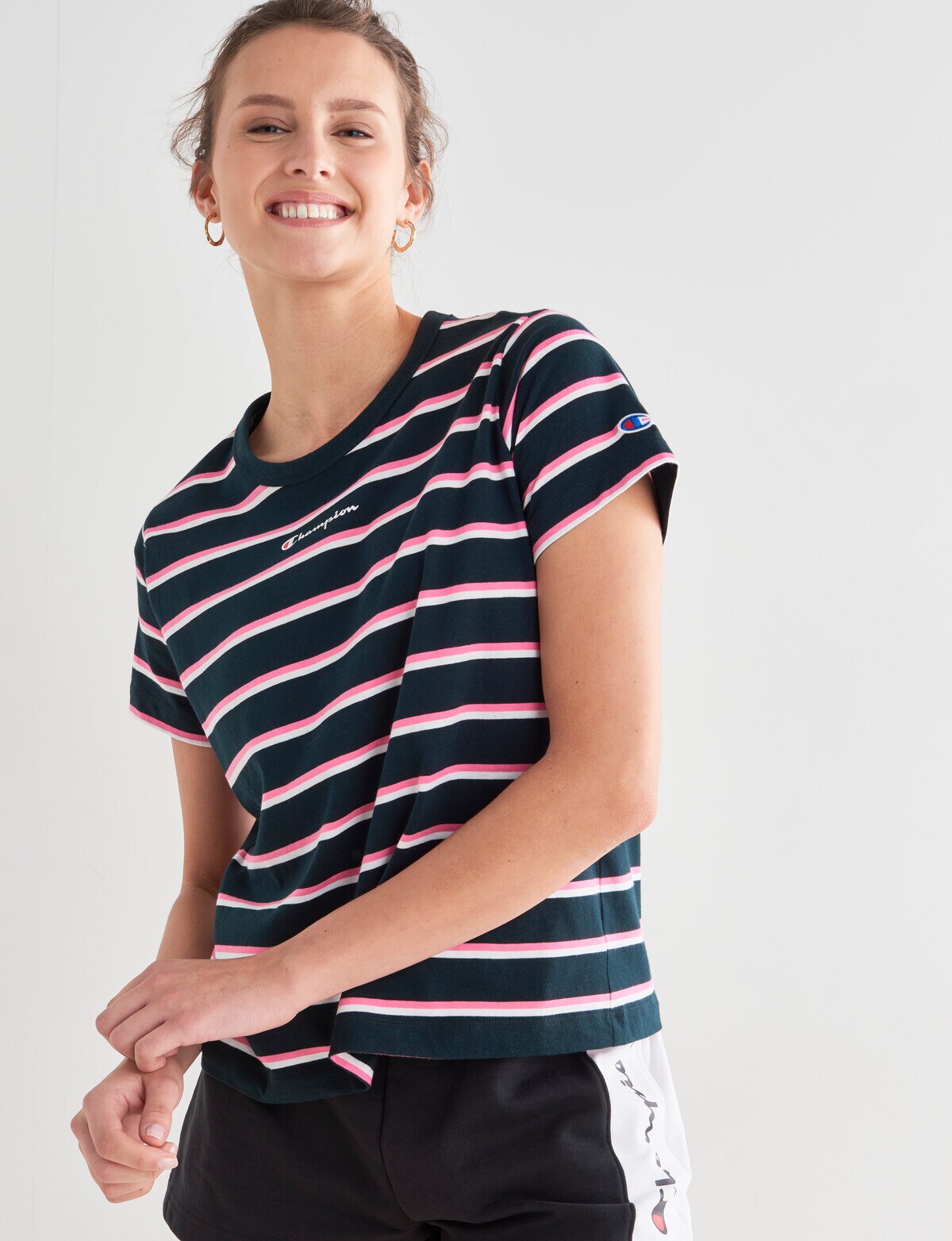 Champion Stripe Tee, Championship - Activewear