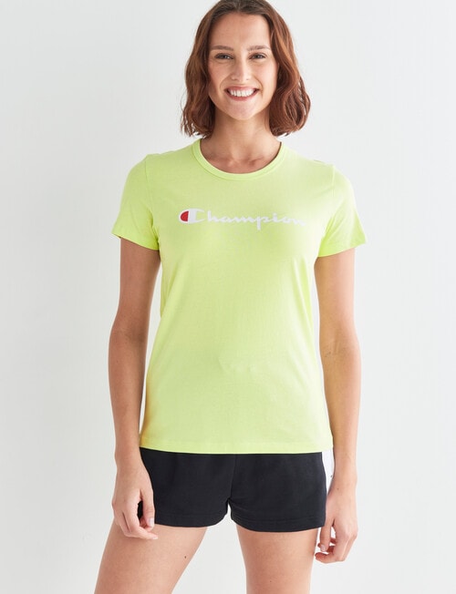 Champion Script Tee, Double Double - Activewear