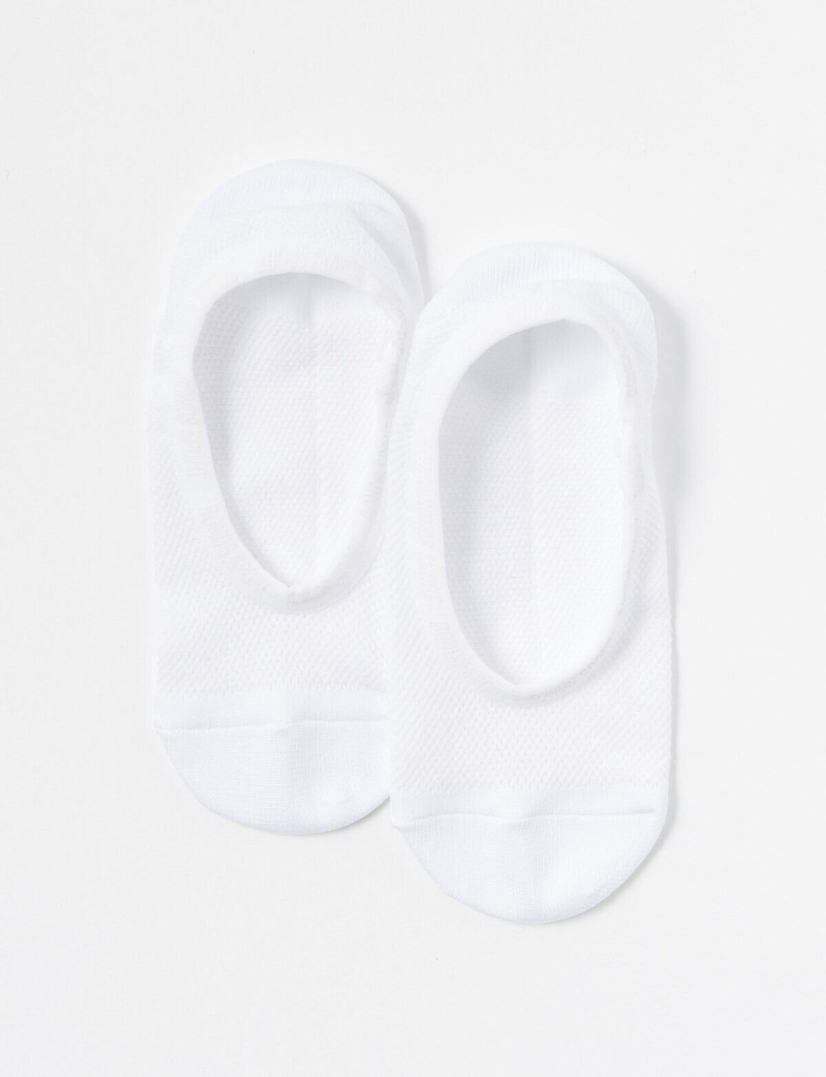 Bonds Mesh Footlet, 2-Pack, White - Socks